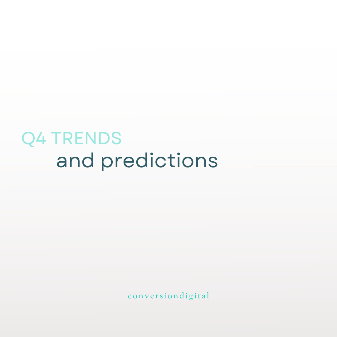 Q4 Trends & Predictions | Affiliate Marketing Services in the UK